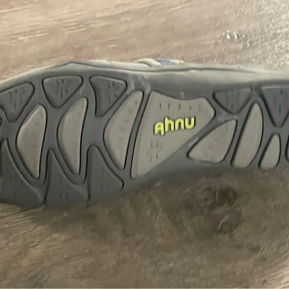 Ahnu | Shoes | New Womens Ahnu Dozer Blue Grey Green Sporty Slip On ...